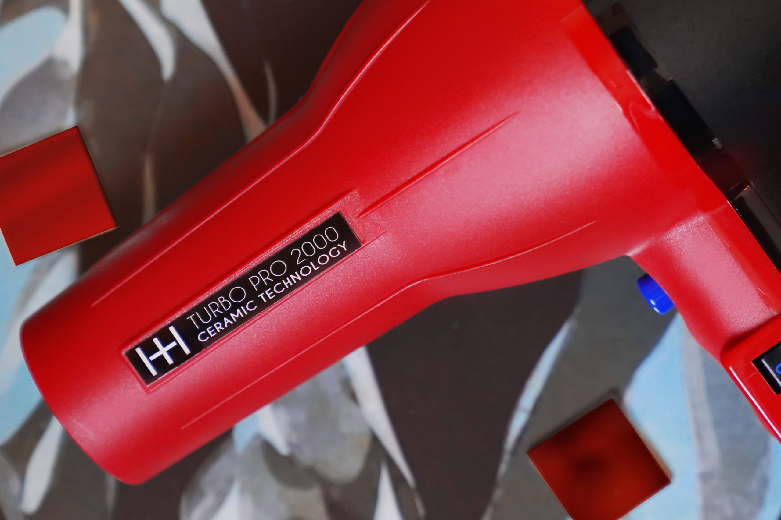 H H Turbo 2000 AC Hair Dryer Red Black Lavender Hill Beauty H H Turbo 2000 AC Hair Dryer Red Black Lavender Hill Beauty